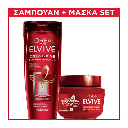 Elvive Color Vive Σαμπουάν & Μάσκα Σετ Για Βαμμένα Μαλλιά | Galerie De ...