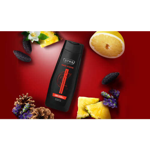 STR8 Shower Gel Red Code 400ml | Galerie De Beaute